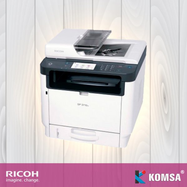 RICOH SP 3710SF - Impresora Multifuncion B/N - KOMSA