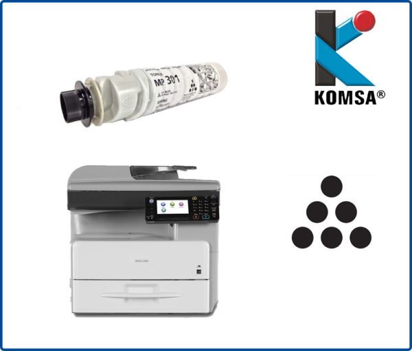 Toner RICOH MP 301 - Cartucho De Impresion - Tienda Online