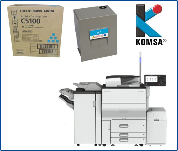 Toner RICOH PRO C5100 Cyan - Cartucho De Impresion - Tienda Online